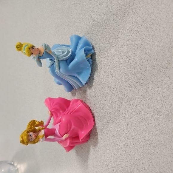 Toys | Disney Princess Figures Aurora Cinderella Toys Cake Topper ...